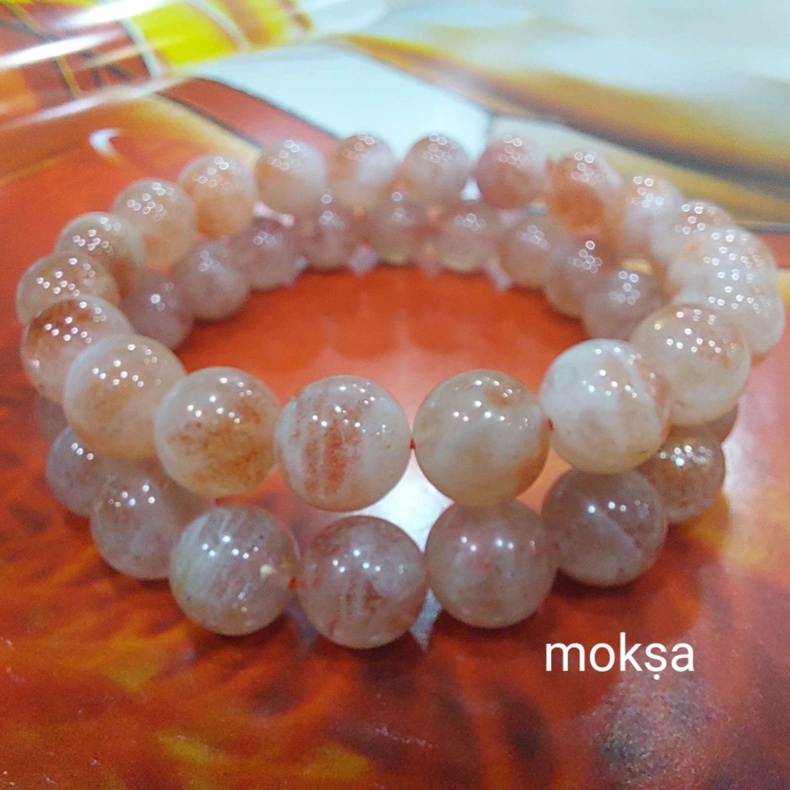 Sunstone Crystal Bracelet – 1pc - Moksa