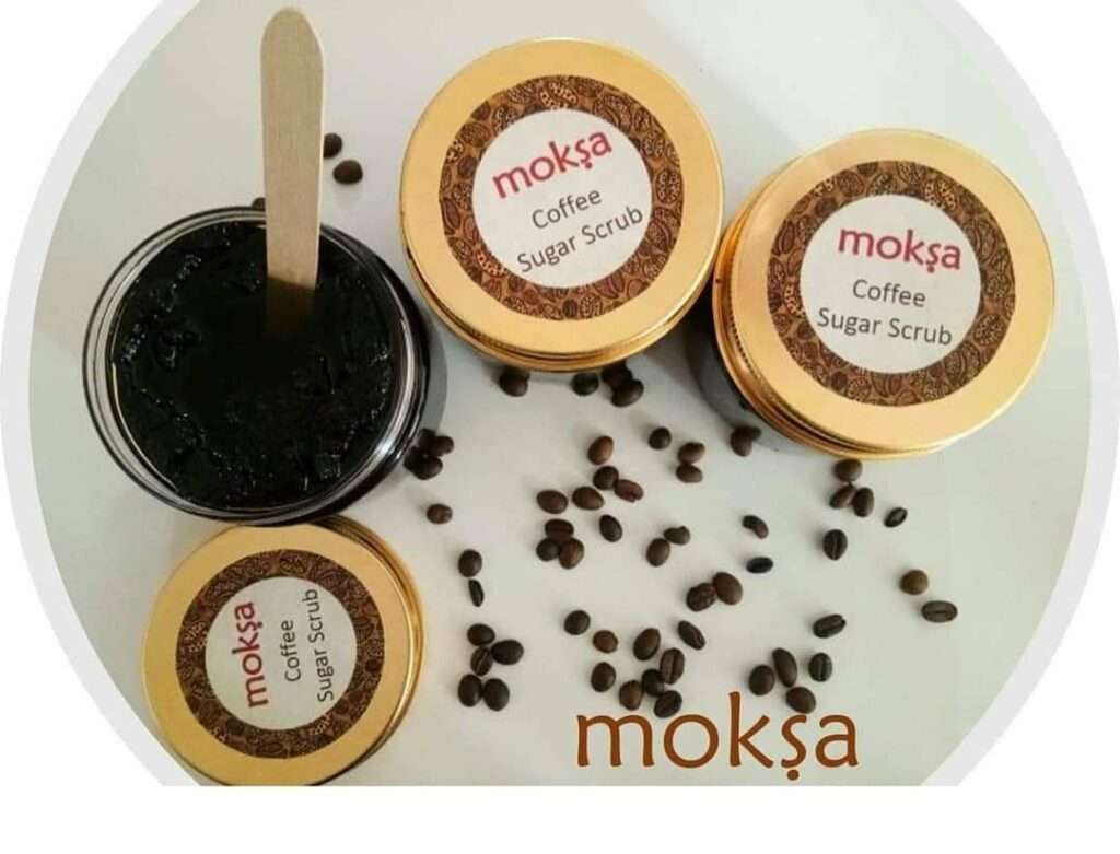 Coffee Sugar Scrub - 1pc - Moksa