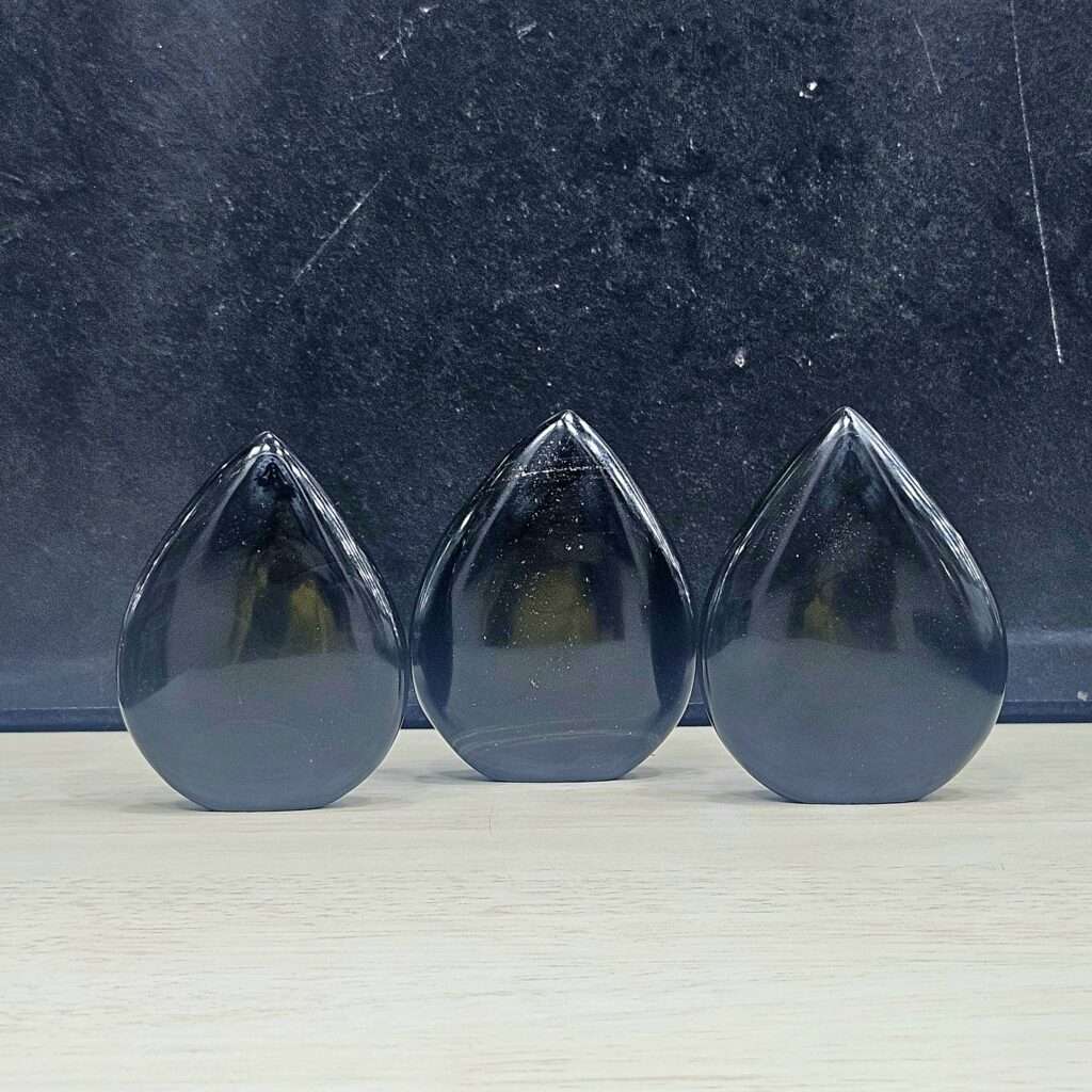 Obsidian Flame polished volcanic glass Healing Crystal - Protection ...